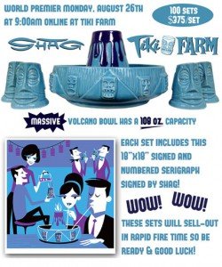 Massive Shag volcano bowl released via Tiki Farm - The Atomic Grog